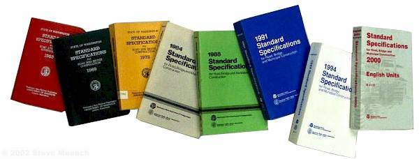 Wsdot Standard Specifications 2006 Standard Specifications